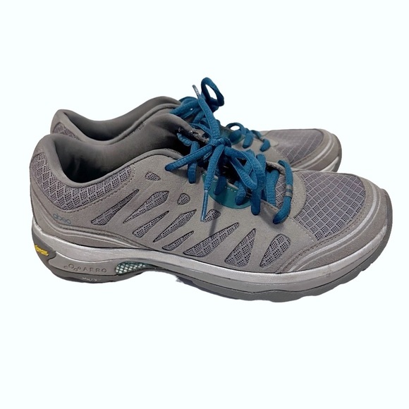 Abeo | Shoes | Abeo Vibram Azaleh Gray Teal Walking Shoes | Poshmark